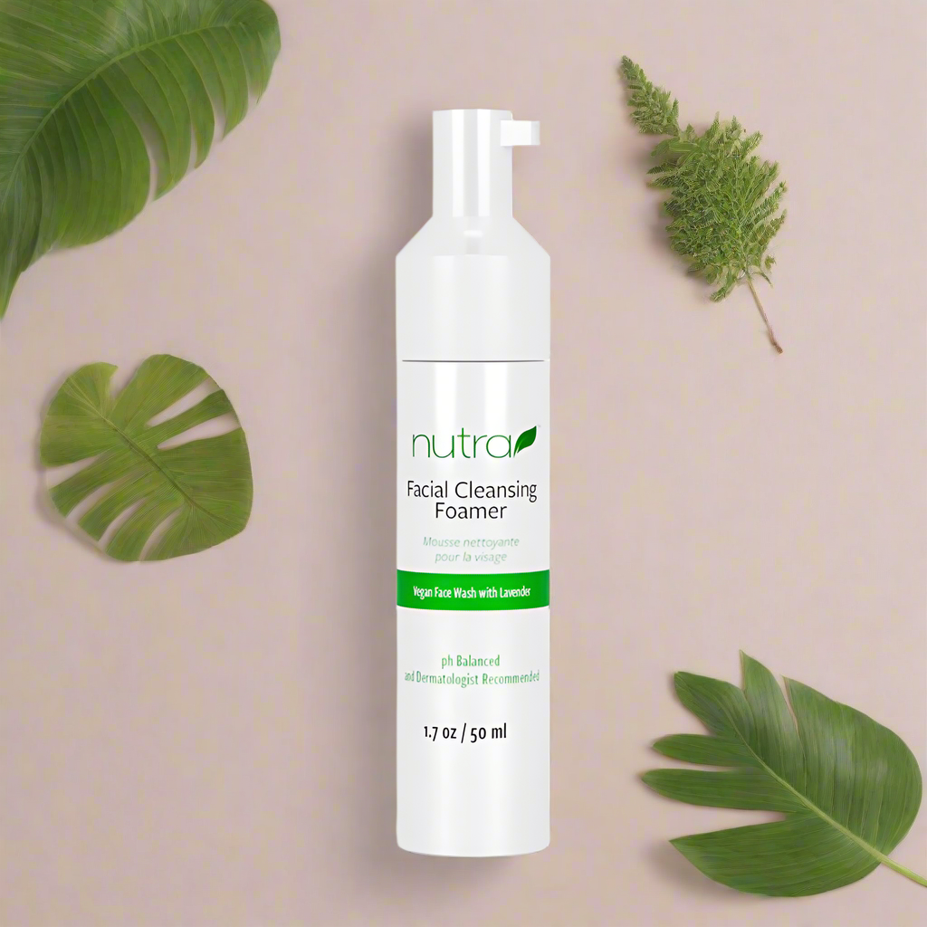 Facial Cleansing Foamer | Nutra Health™ Vegan, Plant-Based Skincare ...