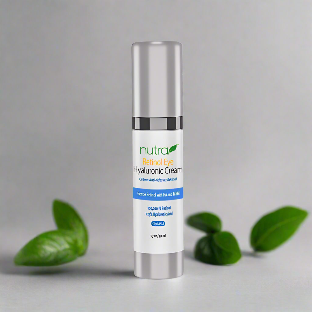 Golden Retinol Eye HA Cream | Nutra Health™ Vegan, Plant-Based Skincare ...